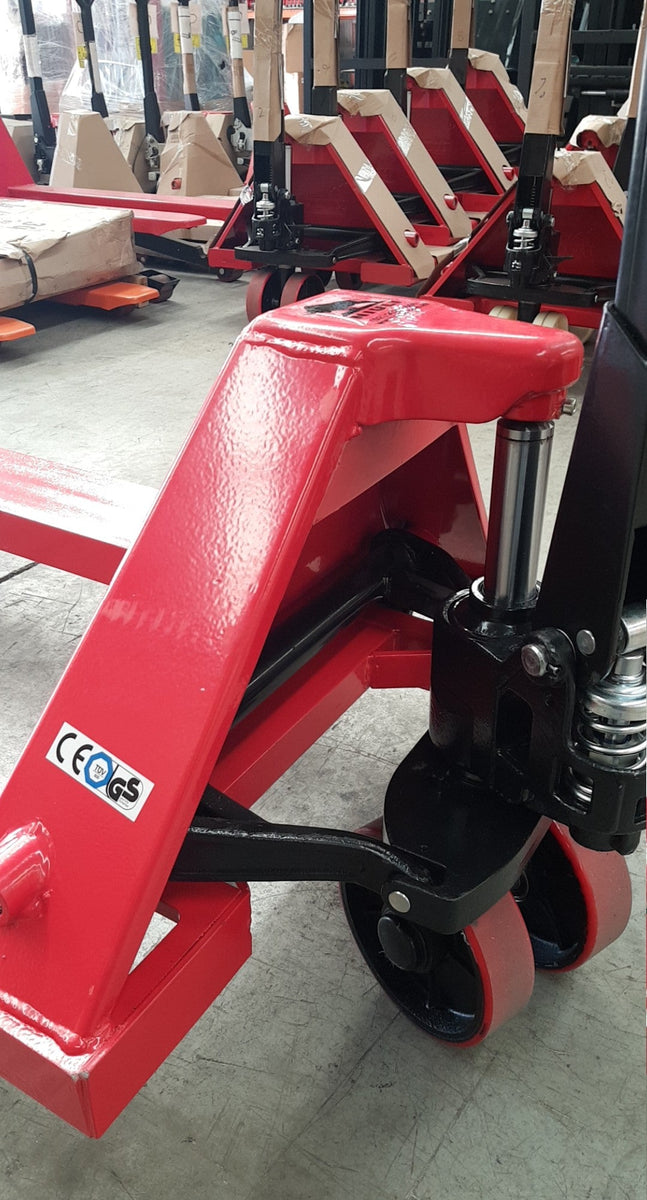 2.5T Extra Long Manual Pallet Jack 2.0m Fork Length – Industrial ...