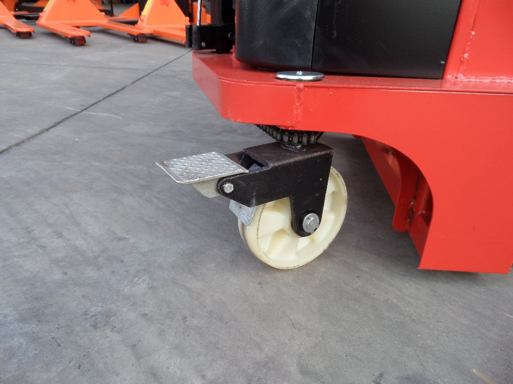 1.5T Semi Electric Straddle Leg Fork Stacker Lifter 3.0m Lift ...