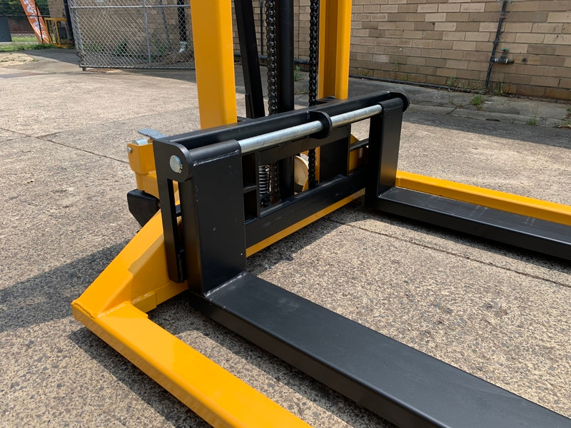 1Ton Manual Stacker Straddle Leg Walkie Stacker Lifter 1.6m ...